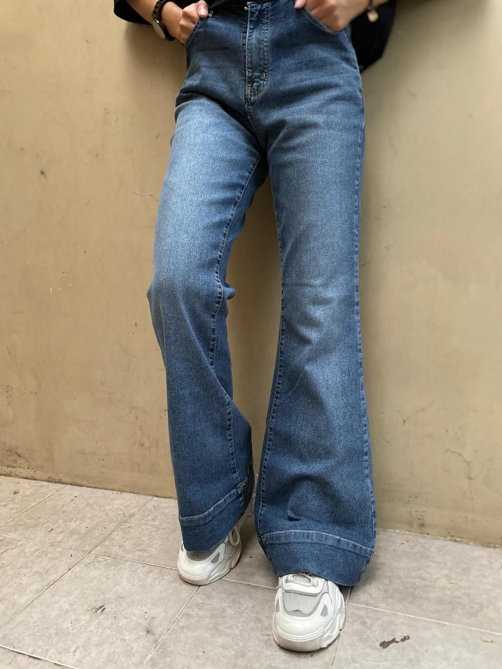 Jual Cyfclo Cutbray Jeans Wanita Korean Style CJ6095 Celana Hightwaist ...