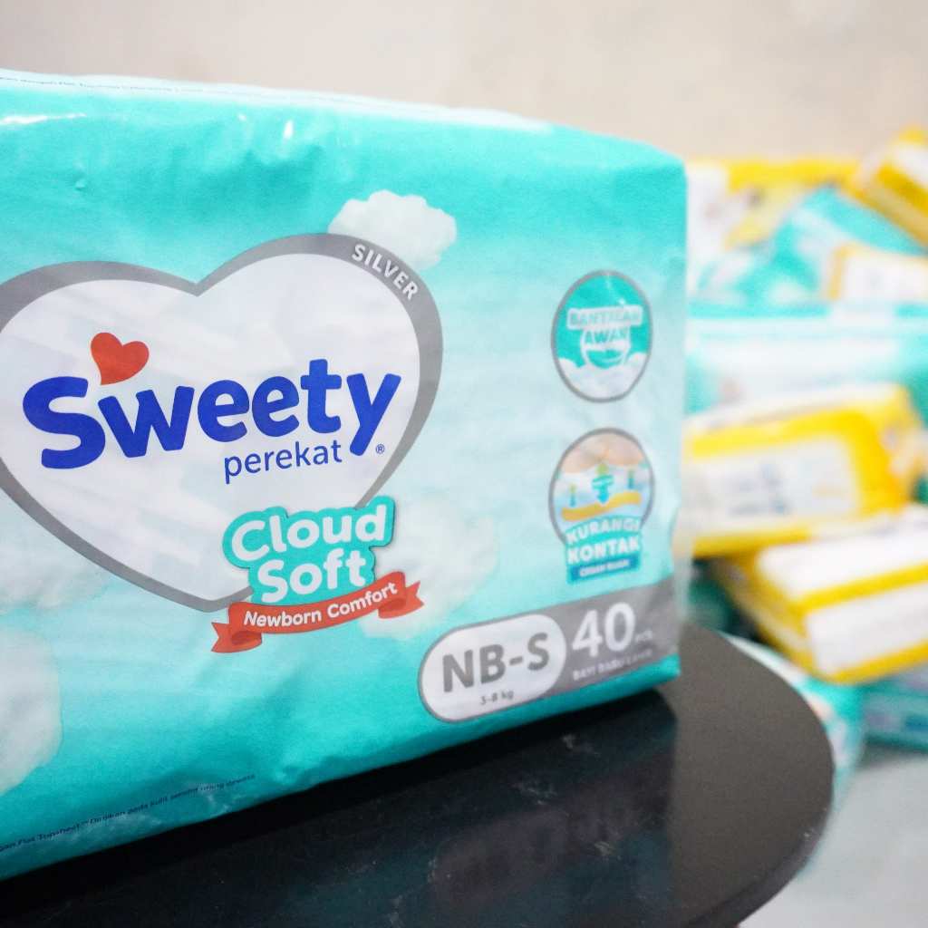 Jual Sweety Silver Comfort NB-S 40's | Tipe Perekat | Shopee Indonesia