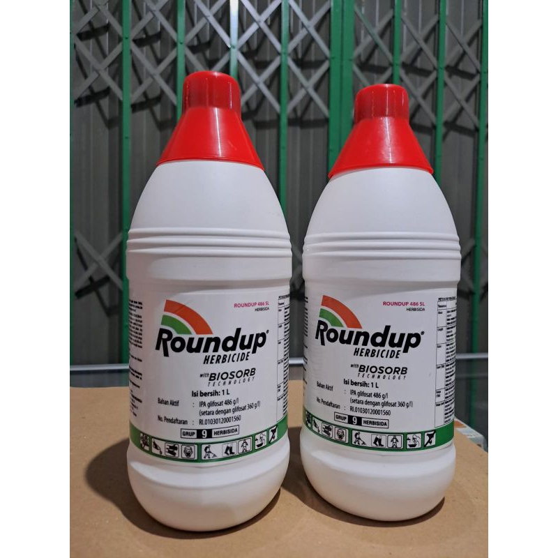Jual Roundup Biosorb 1L Herbisida sistemik Glifosat | Shopee Indonesia