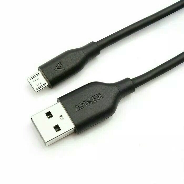 Jual Kabel Data ANKER Micro USB 6ft / 1,8m Kabel HIGH SPEED Fast ...