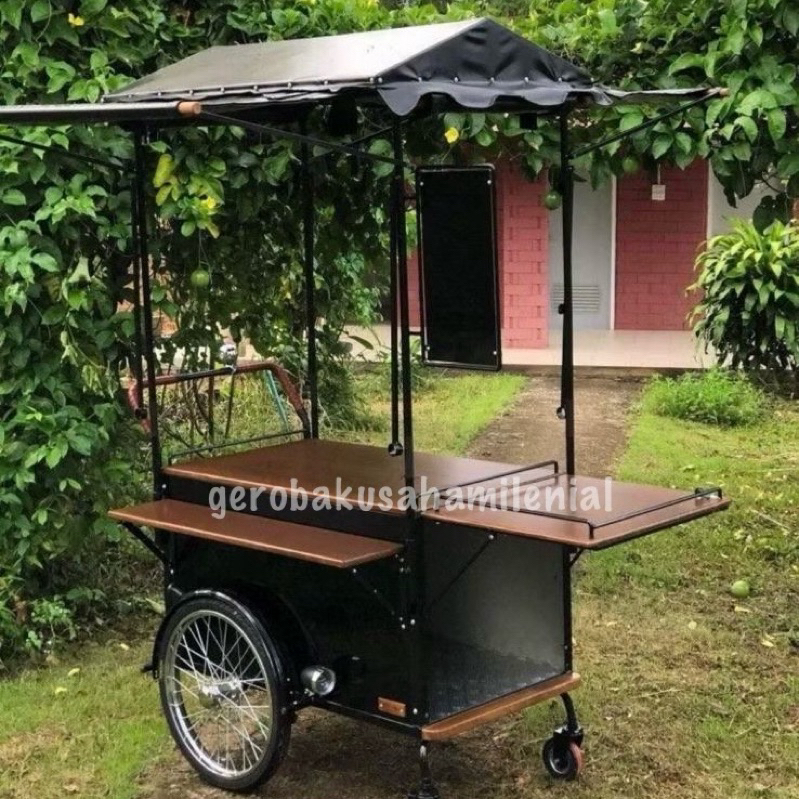 Jual gerobak kopi kekinian - booth minuman custom model terbaru ...