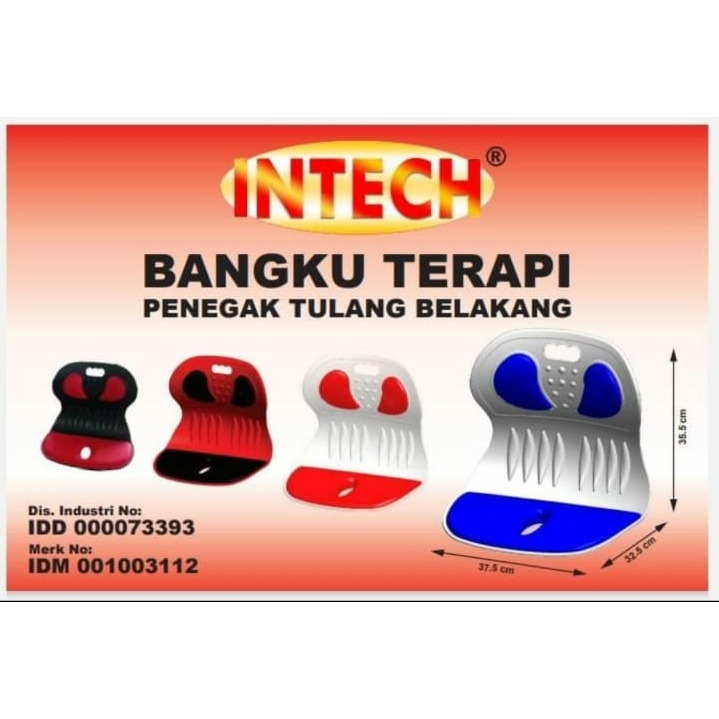 Jual INTECH Sandaran Kursi Penopang Postur Tubuh Penyangga Punggung ...