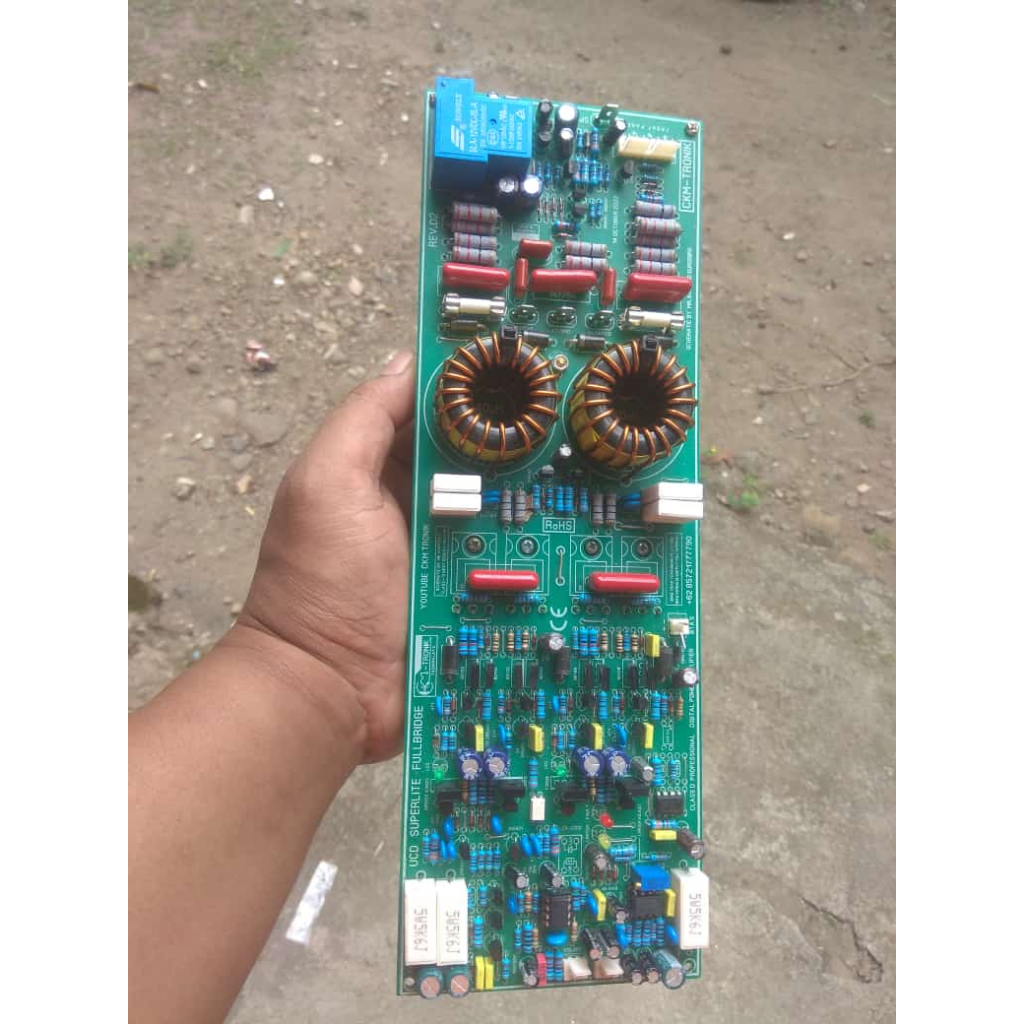 Jual KIT Power amplifier Class D UCD superlite Fullbridge | Shopee ...