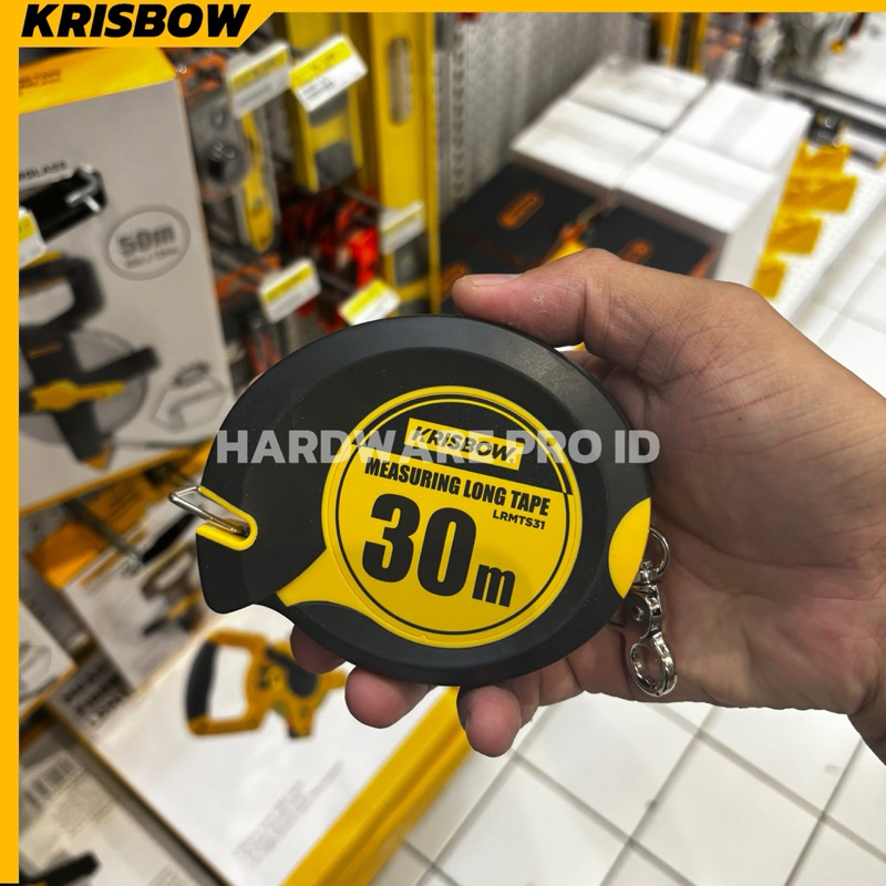 Jual Meteran Krisbow 30 Mtr Meteran Steel Lrmts31 Meteran Tukang By ...