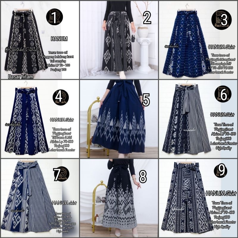 Jual HANUM Rok tenun troso asli bawahan tenun etnik kekinian Rok mayung ...