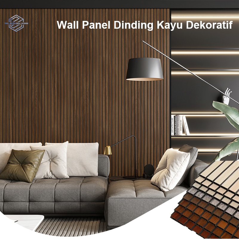 Jual WPC Wallpanel Dinding / Woodpanel Dinding Aesthetic Dekorasi Rumah ...