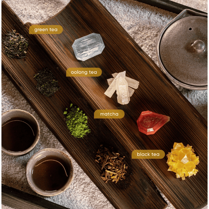 Jual Box Of 4 Kohakuto Japanese Edible Crystal Permen Kristal Jelly ...