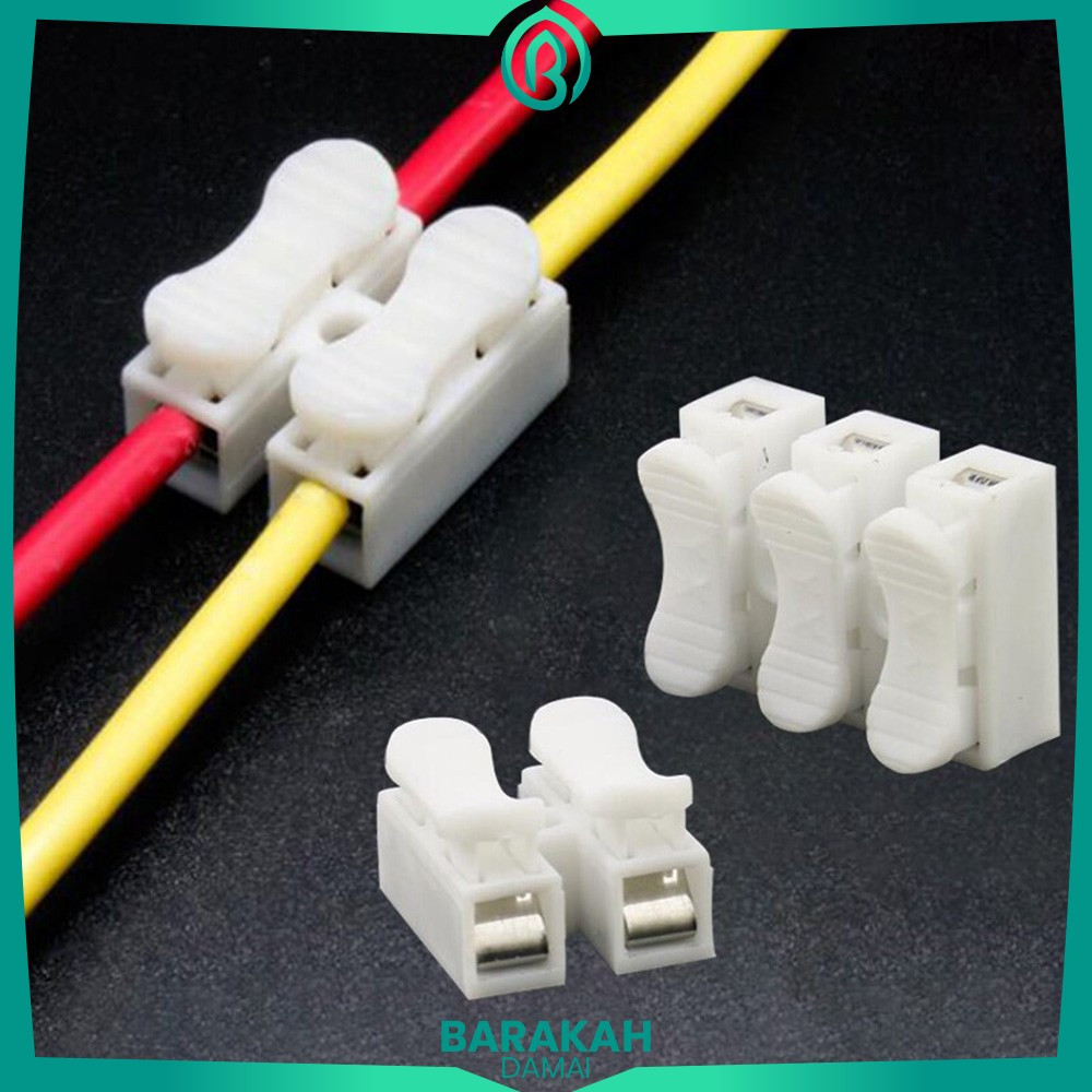 Jual Terminal Sambungan Kabel Listrik 2pin 3pin Quick Connect