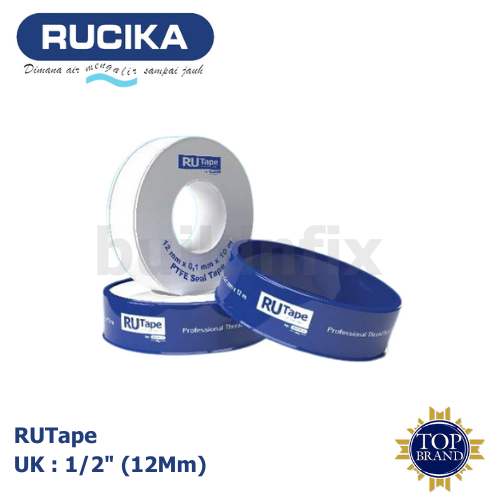 Jual RUCIKA SEAL TAPE / RUTAPE 12MM (1/2") | Shopee Indonesia