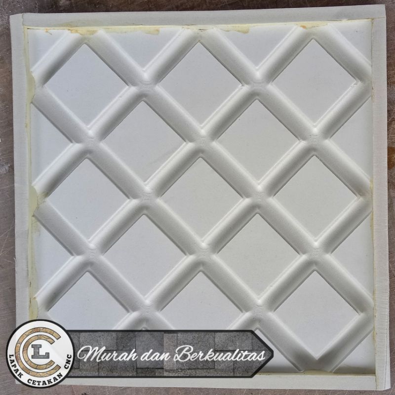 Jual Cetakan Masif CNC Motif Trap Persegi Model Panel dinding Bahan ...