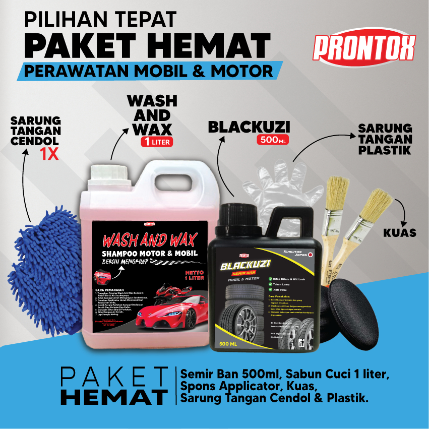 Jual PAKET HEMAT PERAWATAN KENDARAAN LENGKAP SABUN CUCI MOTOR DAN MOBIL ...