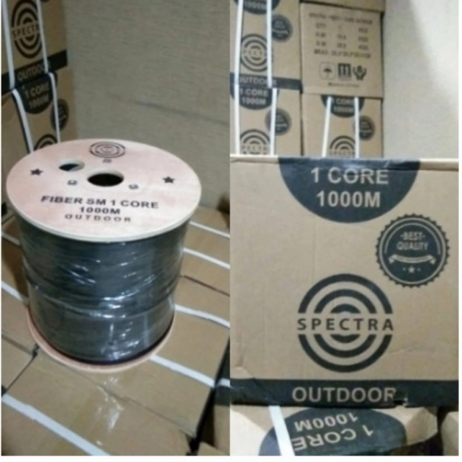 Jual kabel fiber optik Spectra Dropcore / drop core 1 core 3 sling ...