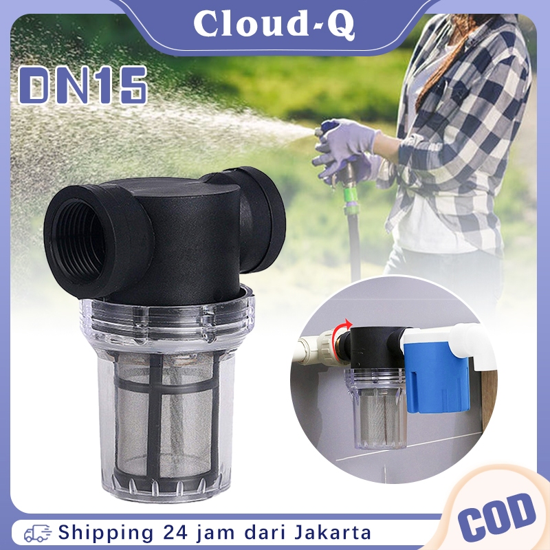 Jual Filter Pipa Air Plastik Transparan Ukuran 1/2 Inch Saringan Pipa ...