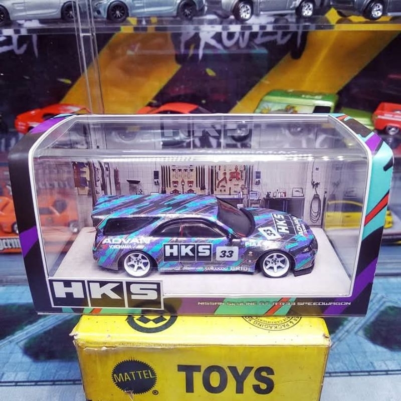 Jual HOTWHEELS LIMITED CUSTOM - NISSAN SKYLINE GT-R R33 SPEEDWAGON (HKS ...