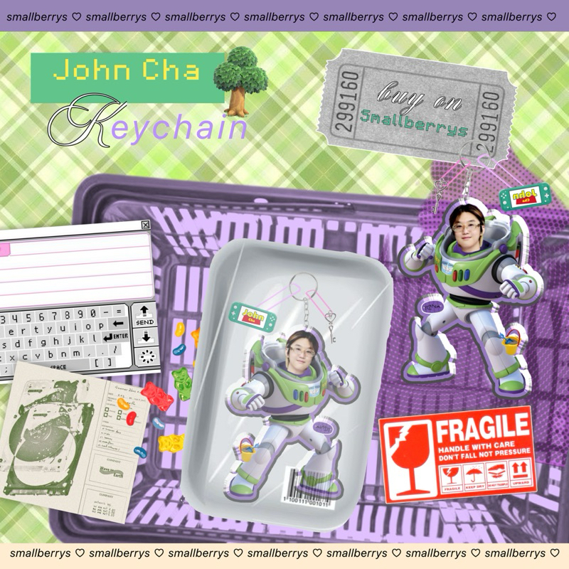 Jual john cha wave to earth x toystory keychain | Shopee Indonesia