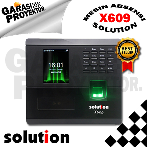 Jual Solution X609 - Mesin Absensi Solution X609 - Fingerprint Solution X 609 | Shopee Indonesia