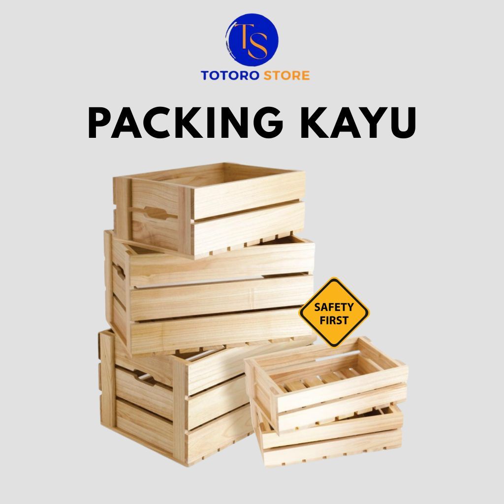 Jual Extra Packing Kayu Ukuran Besar Untuk Barang Pecah Belah/Mudah ...