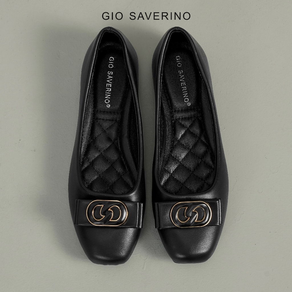 Jual Gio Saverino Sepatu Korea Flat Shoes Wanita Boston | Shopee Indonesia