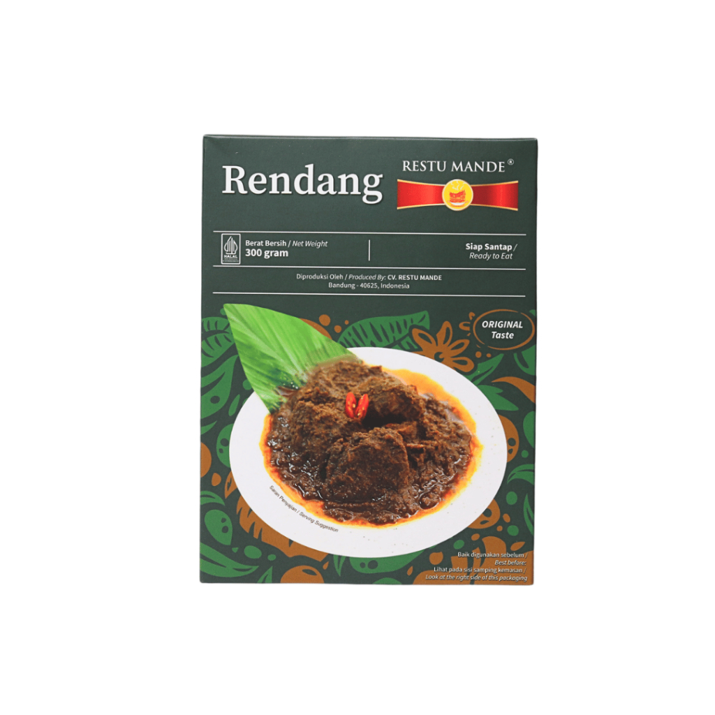 Jual Restu Mande [Terlaris] Rendang Sapi Basah 300 gram | Shopee Indonesia