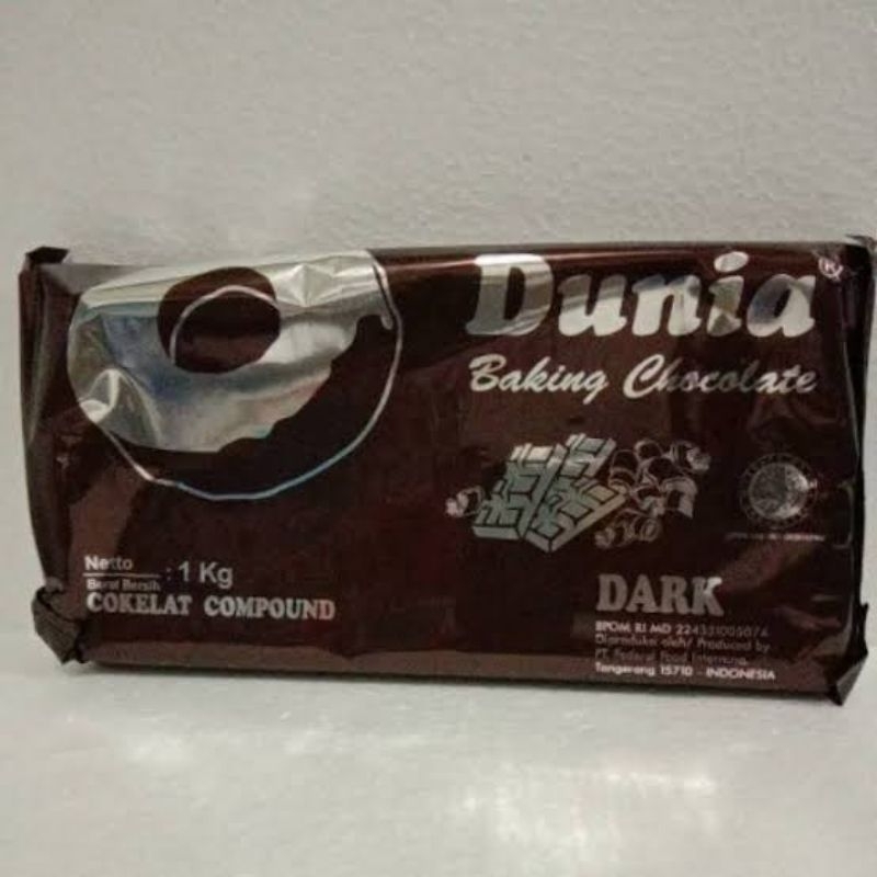 Jual coklat batang dunia dark choklat 1kg | Shopee Indonesia