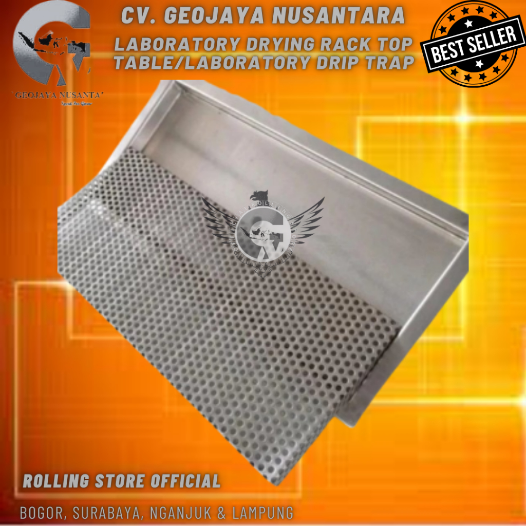 Jual LABORATORY DRYING RACK TOP TABLE/LABORATORY DRIP TRAP | Shopee ...