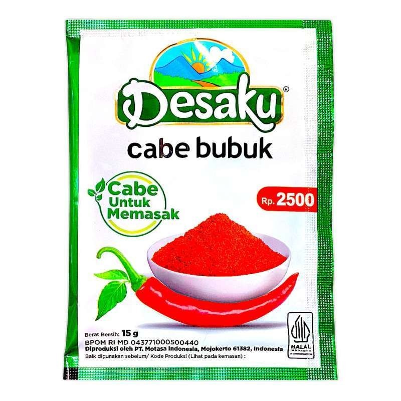 Jual Desaku Cabai Bubuk | Chili Powder Cabe Kemasan Sachet - 1 pcs ...