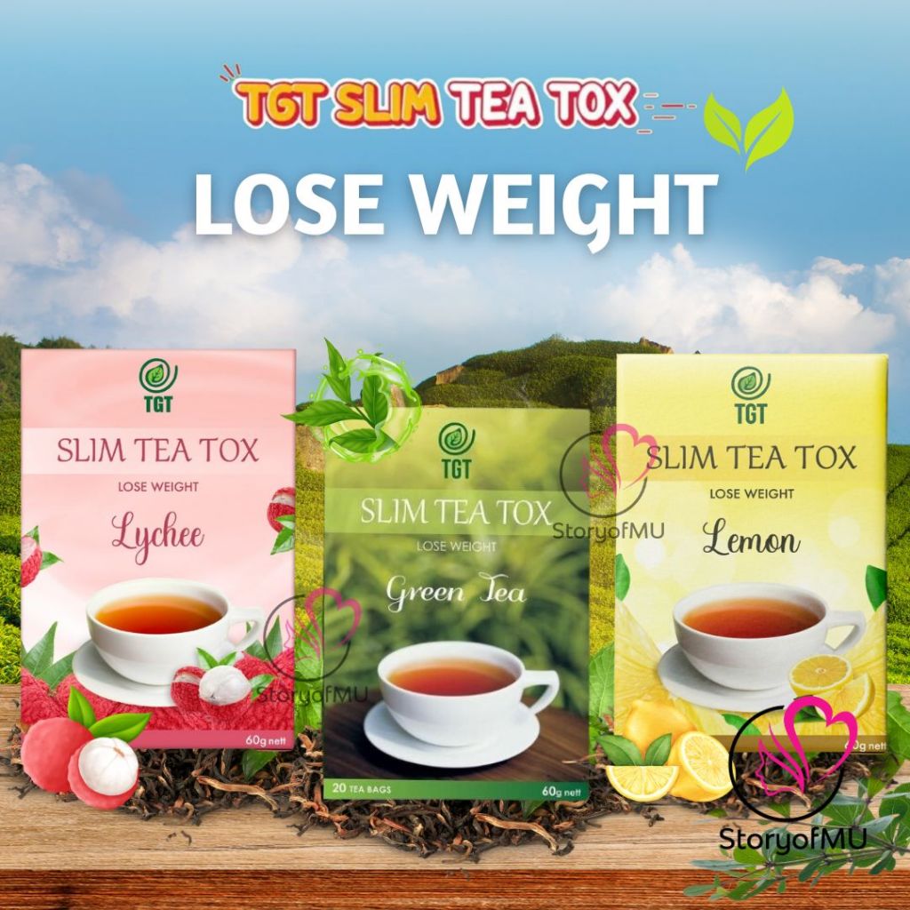 Jual ️ StoryofMU ️ TGT SLIM TEA TOX Lose Weight Obat Diet Teh Hijau ...