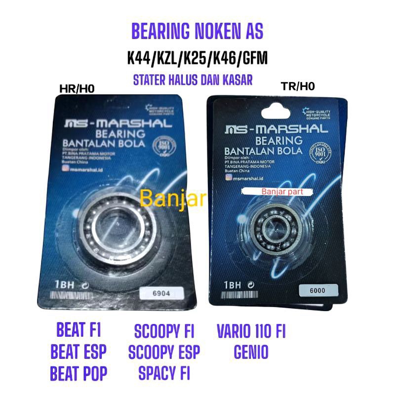 Jual BEARING BERING LAHAR KLAHAR KELAHAR 6904-6000 NOKEN AS STATER ...