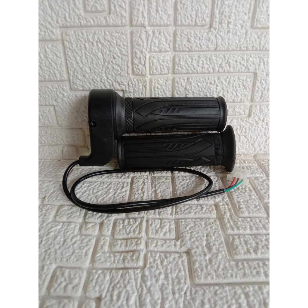 Jual Gas Sepeda Listrik-Throttle Handle Grip Sepeda Roda Tiga Listrik ...