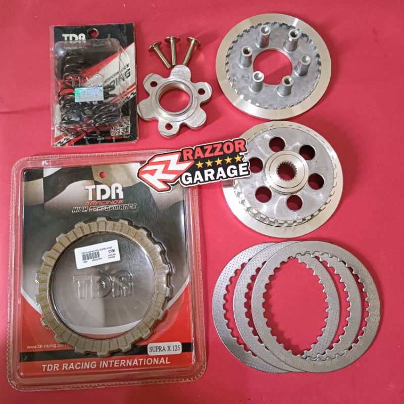 Jual PAKET KOPLING KHARISMA SUPRA 125 KIRANA TDR RACING ORIGINAL | Shopee Indonesia