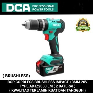 Jual DCA Bor cordless impact 13mm 20V jaminan asli original | Shopee ...