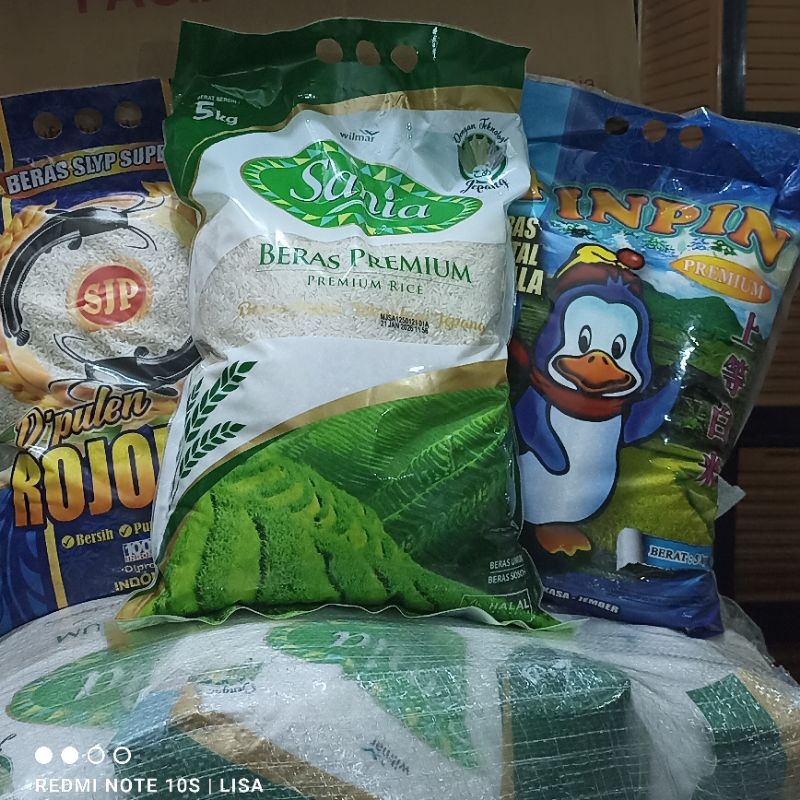 Jual PAKET HEMAT SANIA BERAS PREMIUM KEMASAN 5kg X PAKET LENGKAP | Shopee Indonesia