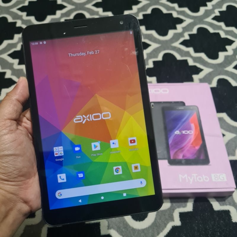 Jual Axioo mytab 8G Ram 3/32gb second normal siap pakai | Shopee Indonesia