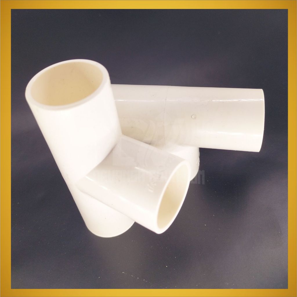 Jual PVC Conduit Tee/ Sambungan Pipa T 25mm | Shopee Indonesia