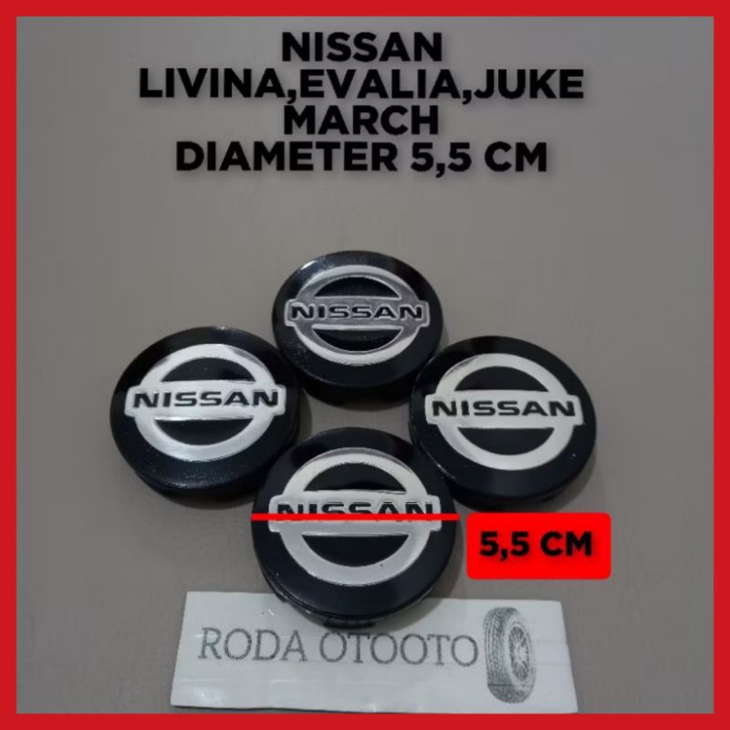 Jual Dop roda tutup velg mobil Nissan EVALIA,LIVINA,JUKE,MARCH diameter ...