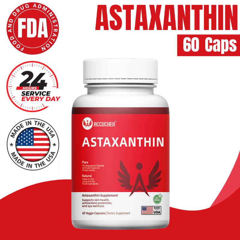 Jual Astaxanthin 12mg, Antioksidan Super, Perlindungan Kulit & Mata ...