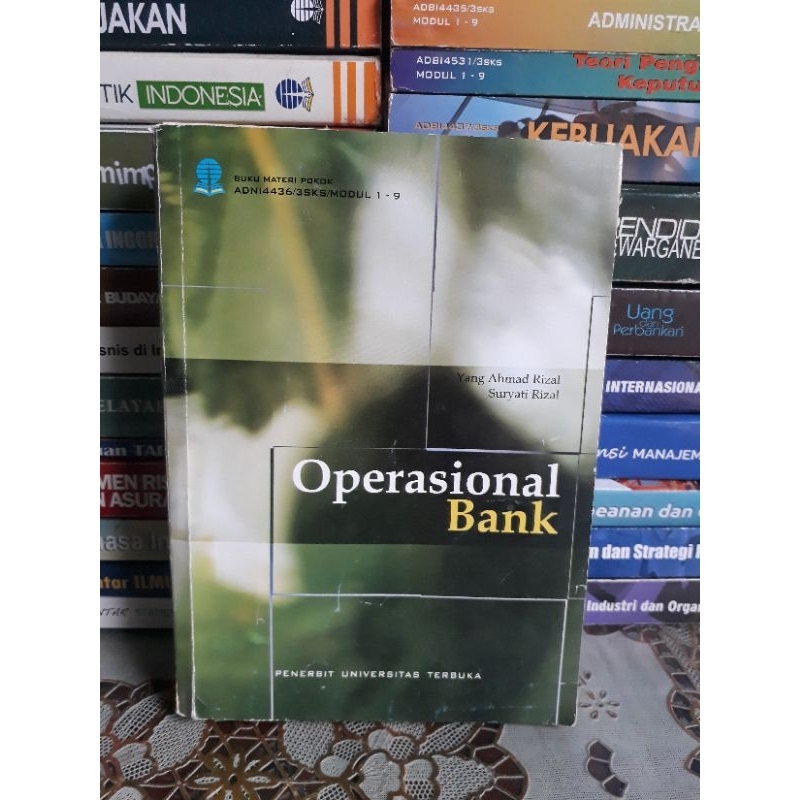Jual BUKU MODUL UT OPERASIONAL BANK | Shopee Indonesia