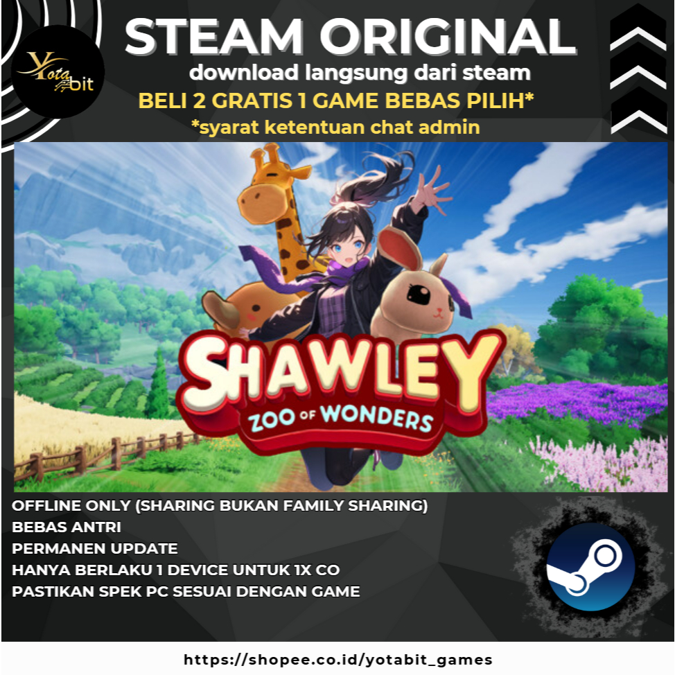 Jual Shawley Zoo of Wonders PC Sharing Original Offline | Shopee Indonesia