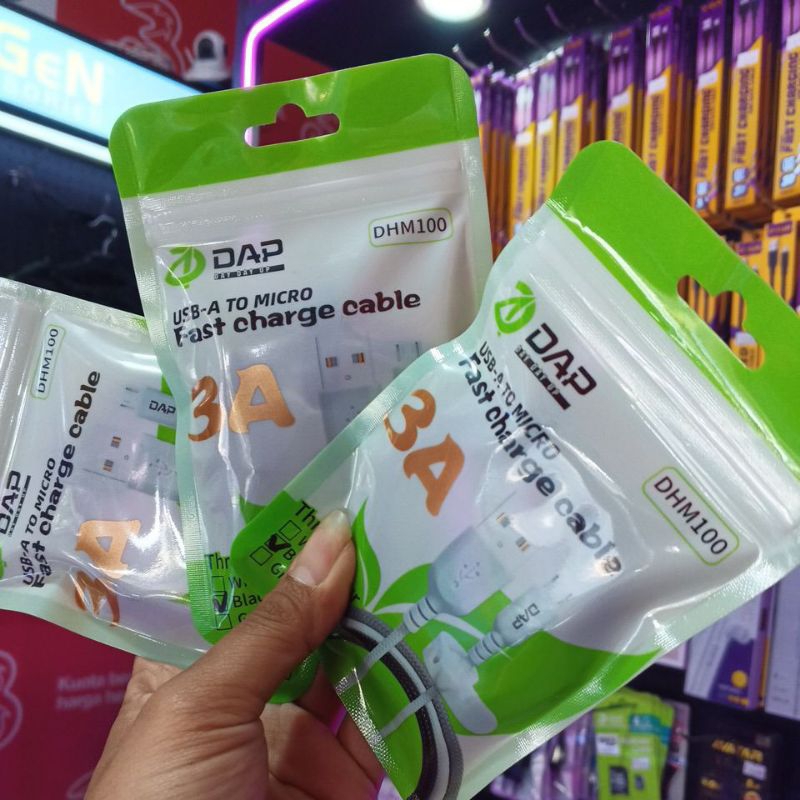 Jual KABEL DATA 3A KUALITAS PREMIUM (DAP) | Shopee Indonesia