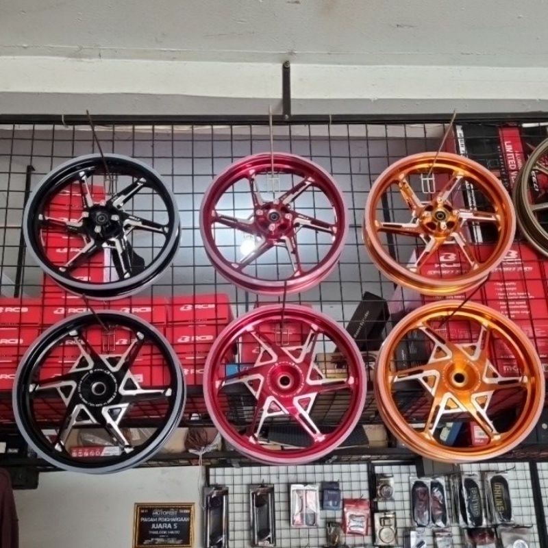 Jual velg rcb ct 600 cnc vario 125 dan 150 baut disk 4 | Shopee Indonesia
