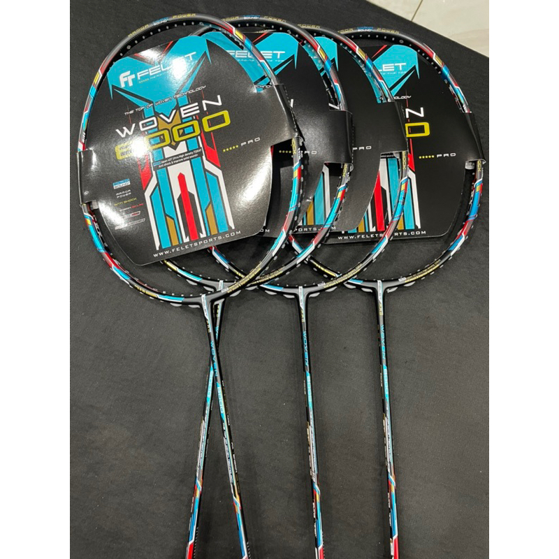 Jual Raket Bulutangkis Felet Woven 8000 | Shopee Indonesia