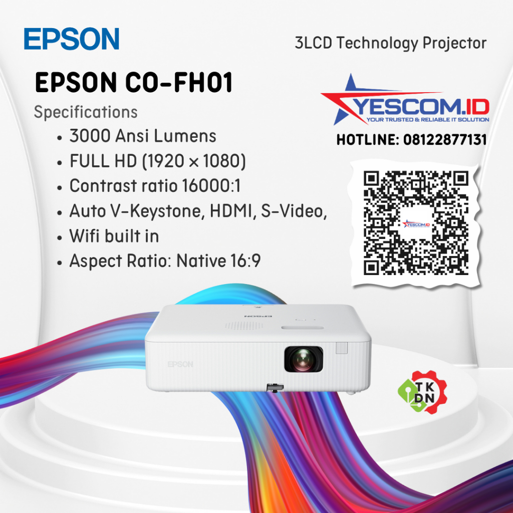 Jual Epson CO-FH01 Full HD 3LCD Projector | Shopee Indonesia