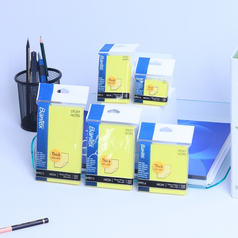 Jual [Pelangi Stationery] BANTEX Sticky Note Polos Kertas Memo 100 ...