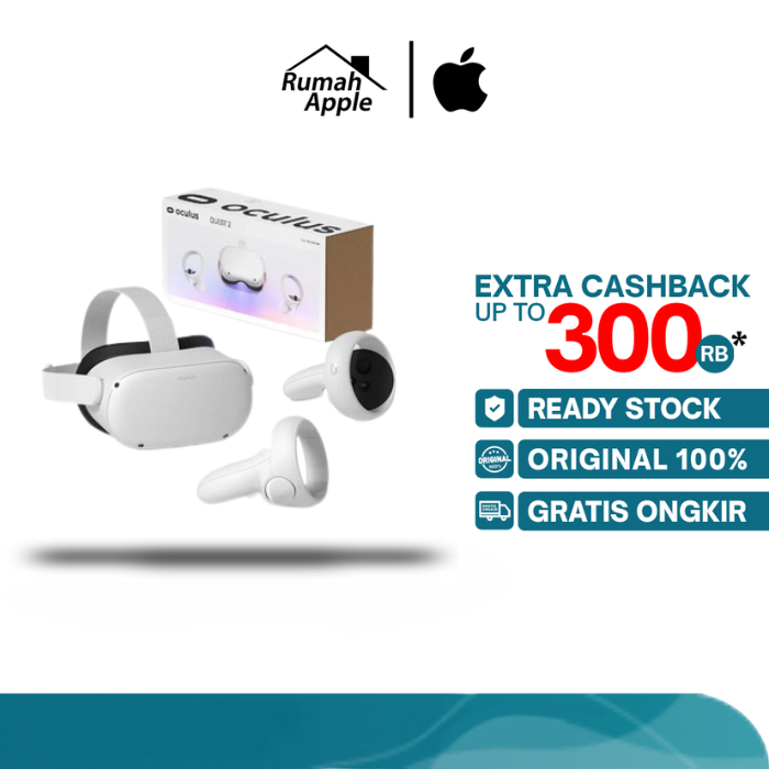 Jual Oculus Quest 2 Advanced All-in-One VR Virtual Reality Headset Gaming Headset Garansi 1 ...