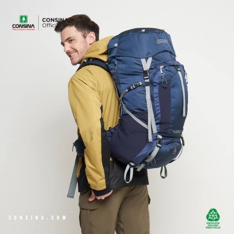 Jual CONSINA | CARRIER CONSINA EVEREST GEN 3 60+5L | Shopee Indonesia