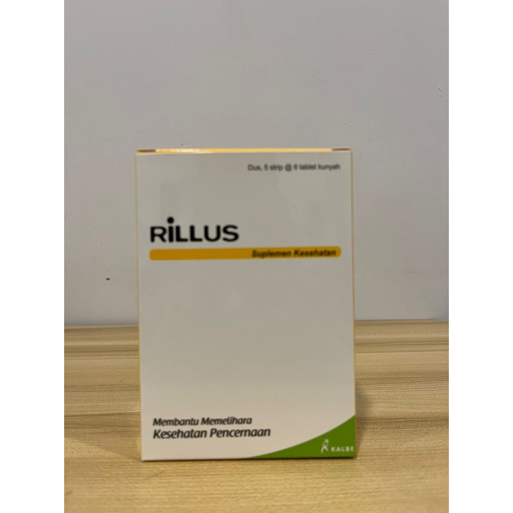 Jual Rillus Probiotik 30 Tablet | Shopee Indonesia