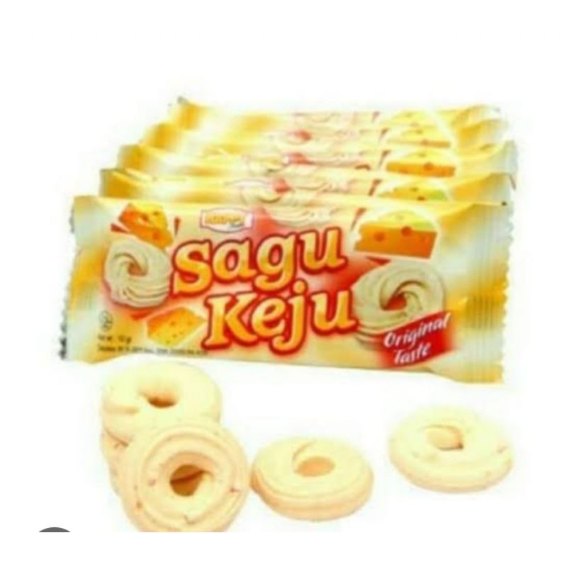 Jual HAPPY TIME SAGU KEJU 1 PAK ISI 10 PCS | Shopee Indonesia