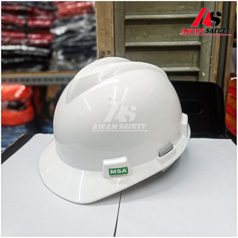 Jual Helm Safety MSA Putih Fastrack Original/ Helm Proyek Safety MSA ...