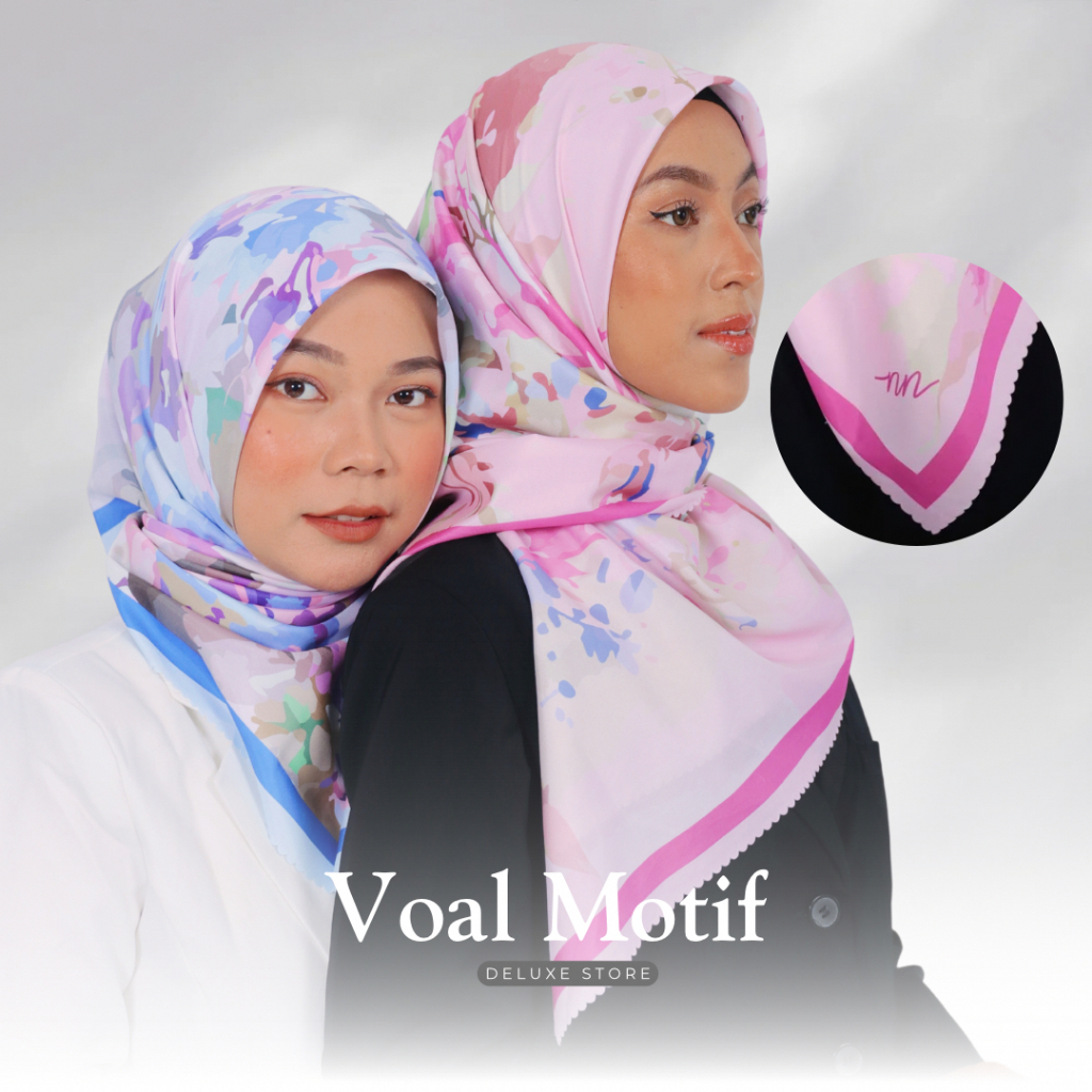 Jual Voal Motif Printing Segiempat Sublim Terbaru | Shopee Indonesia