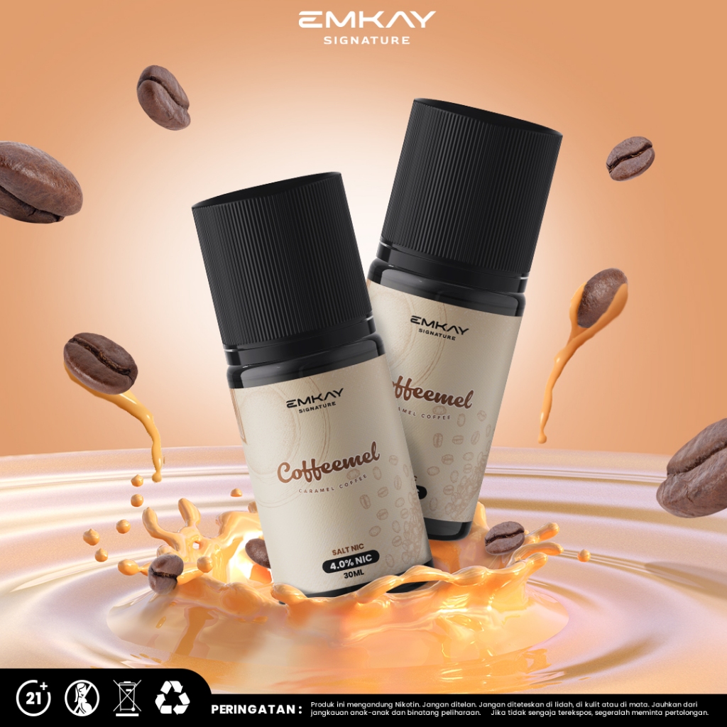Jual Liquid Saltnic Coffeemel Caramel Coffee 40mg/30ml | Shopee Indonesia